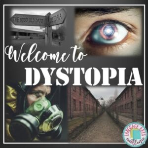 Introduction to Dystopia Powerpoint & Crossword | Made By Teachers