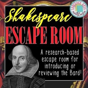 Shakespeare ESCAPE ROOM | Made By Teachers