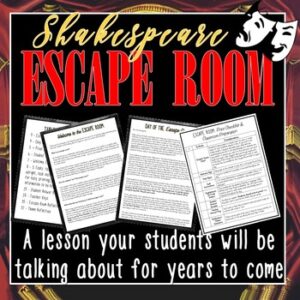 Shakespeare ESCAPE ROOM | Made By Teachers