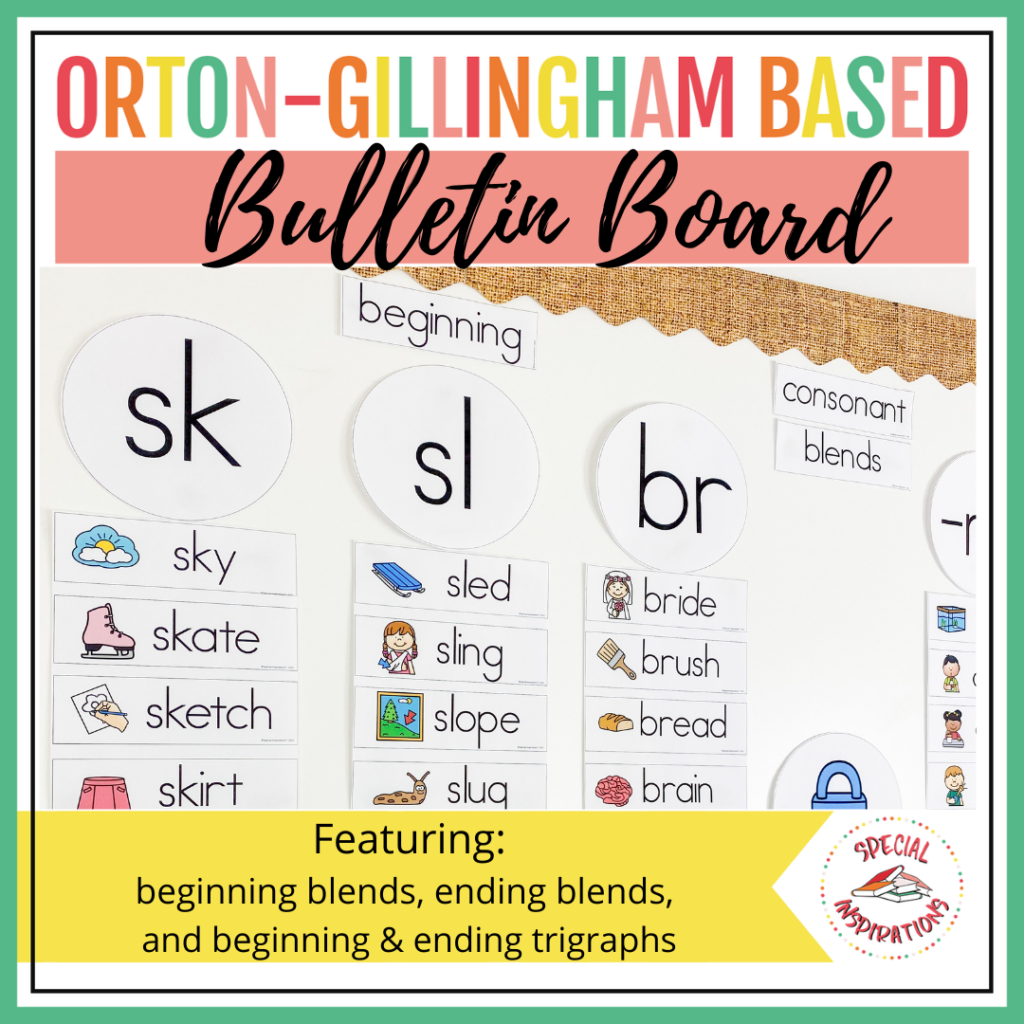 Sound Wall Bulletin Board for Blends and Trigraphs | Made By Teachers