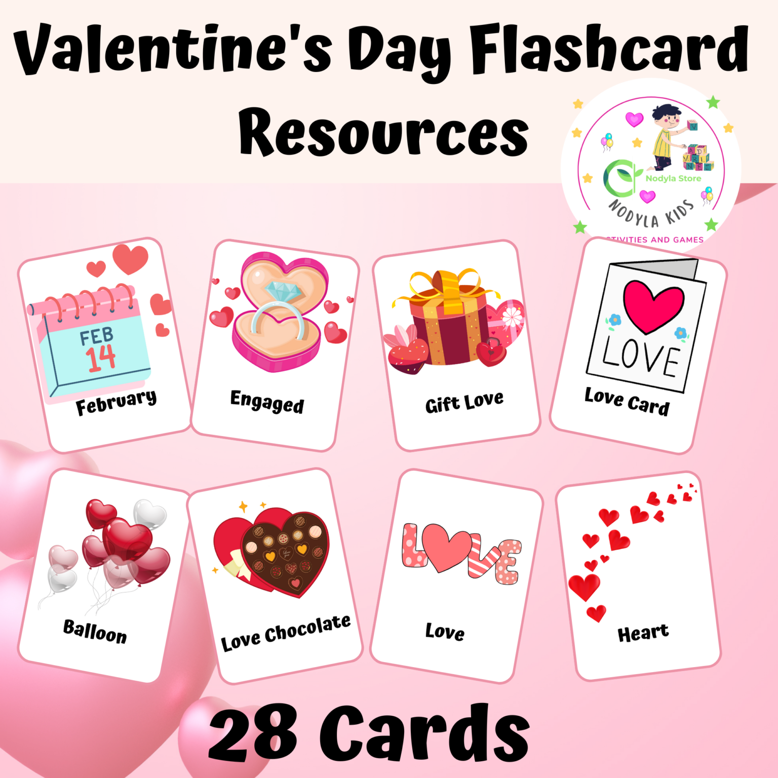 Valentine's Day flashcards | Valentine's Day | Made By Teachers