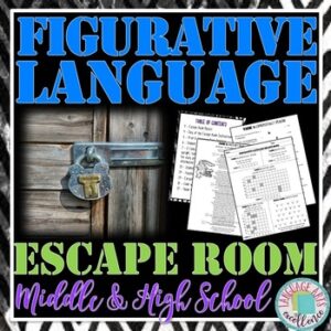 Figurative Language Escape Room | Made By Teachers
