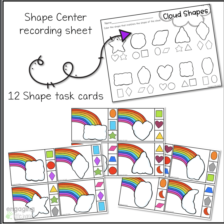 Printable Spring Math and Literacy Centers for Kindergarten | Made By ...