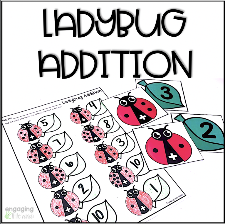 Printable Spring Math and Literacy Centers for Kindergarten | Made By ...