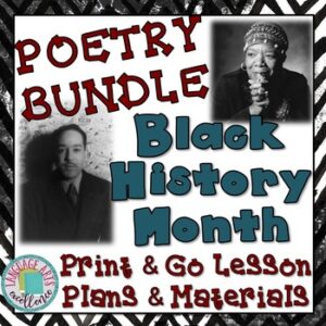 Maya Angelou & Langston Hughes Poetry Lesson Plans | Made By Teachers