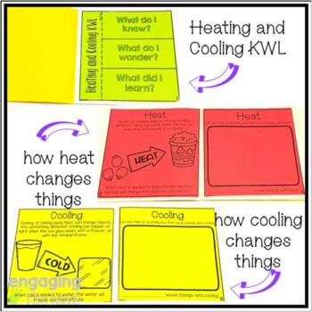 Heating and Cooling Interactive Book | Made By Teachers