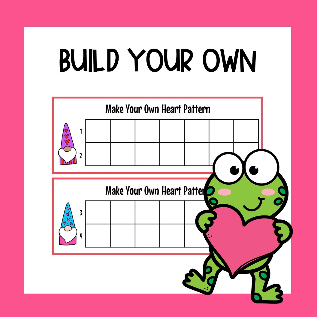 Valentine's Day Candy Heart Patterns | Made By Teachers