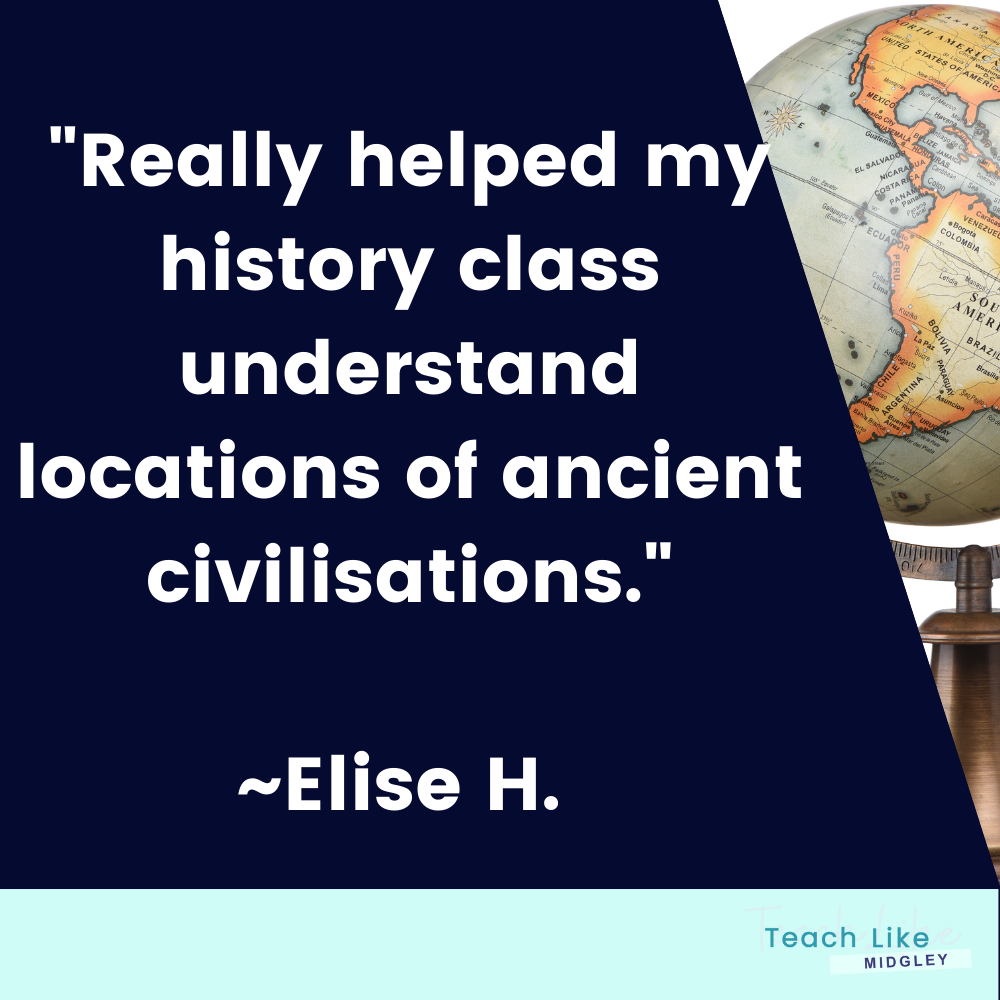 Ancient Civilizations: Continent Location Map Activity | Made By Teachers