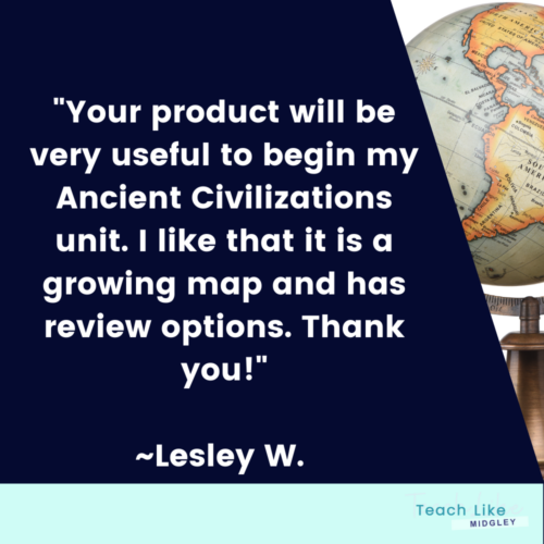 Ancient Civilizations: Continent Location Map Activity | Made By Teachers