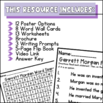 Garrett Morgan Biography Activities, Flip Book, & Report - Black ...