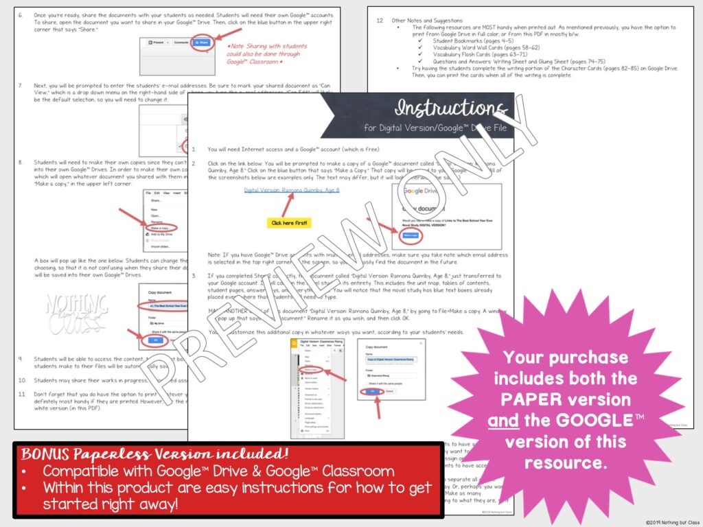 Number the Stars Novel Study Unit | Comprehension and Vocabulary with ...