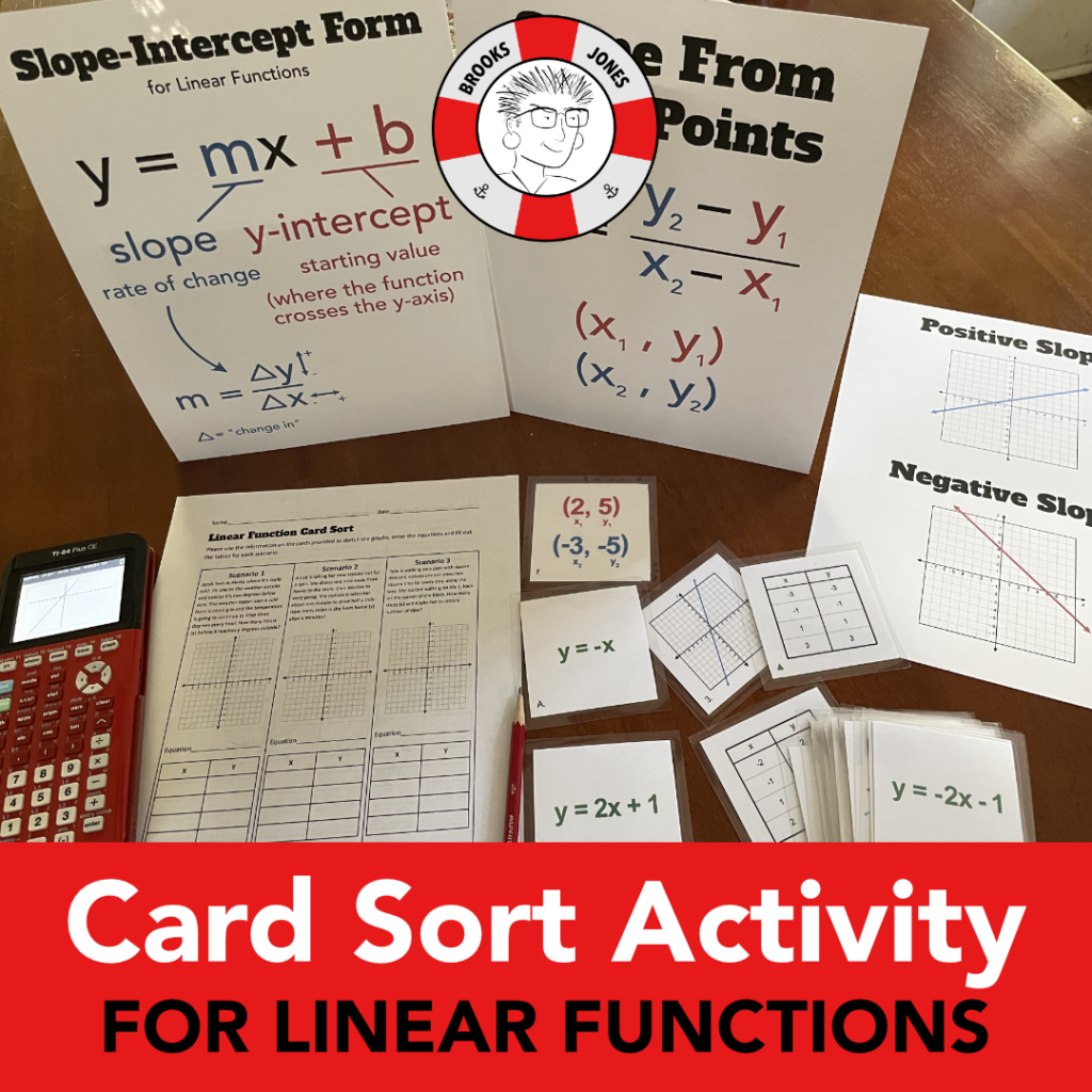 NO PREP! Linear Function Card Sort Activity and Lesson Plan | Made By Teachers