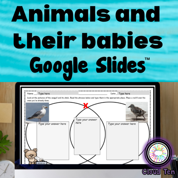 Animals and their babies in Google Slides™ | Made By Teachers