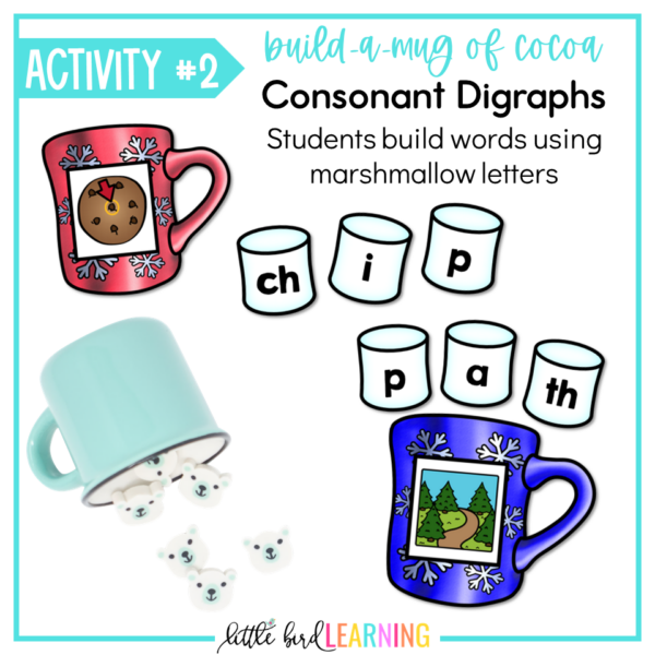 Winter Phonics Games and Centers | Winter CVC Words and Consonant ...