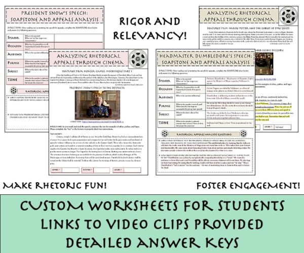 Rhetorical Appeals Through Cinema - Ethos, Pathos, and Logos Analysis ...