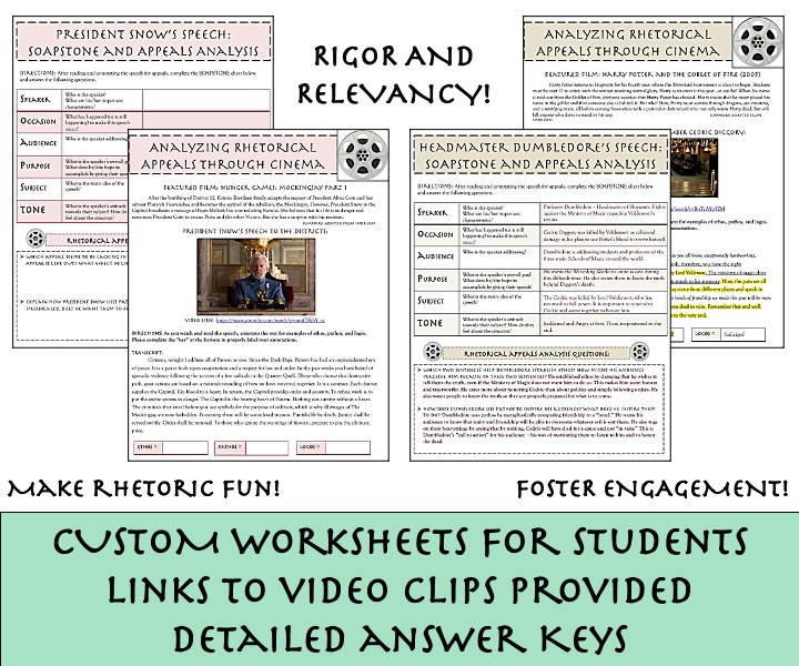 Rhetorical Appeals Through Cinema - Ethos, Pathos, and Logos Analysis ...