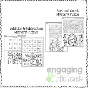 Fall Mystery Puzzles for Kindergarten | Made By Teachers