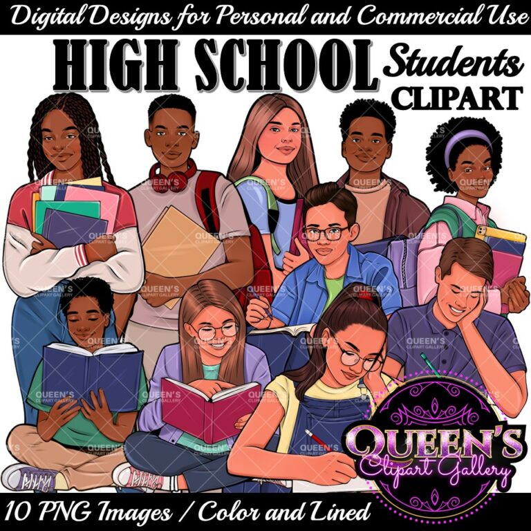 Teen Clipart, High School Students Clipart, Teenagers Clipart ...