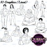 Teen Clipart, High School Students Clipart, Teenagers Clipart ...
