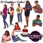 Teen Clipart, High School Students Clipart, Teenagers Clipart ...