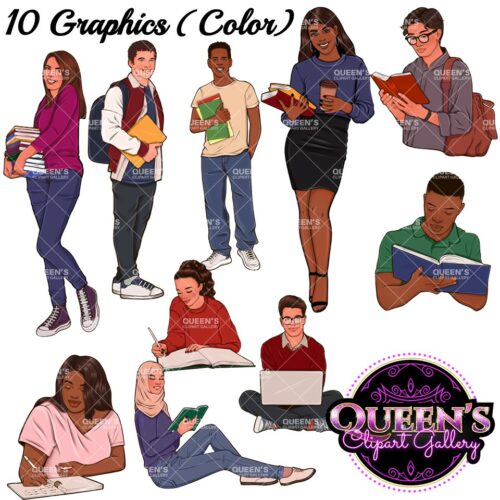 Teen Clipart, High School Students Clipart, Teenagers Clipart ...