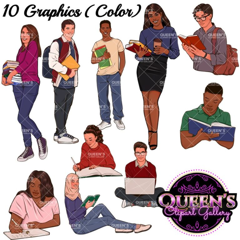 Teen Clipart, High School Students Clipart, Teenagers Clipart ...