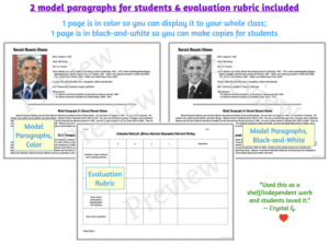 Famous Black African-Americans: Biography Task Cards for Writing ...