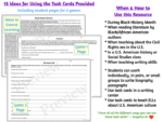 Famous Black African-Americans: Biography Task Cards for Writing ...