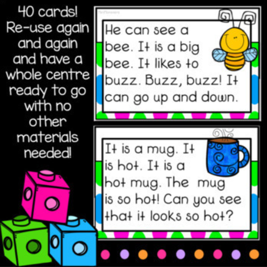 Kindergarten Reading Fluency Passages | Made By Teachers