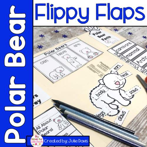 Polar Bear Research Activities Interactive Notebook Lapbook ...