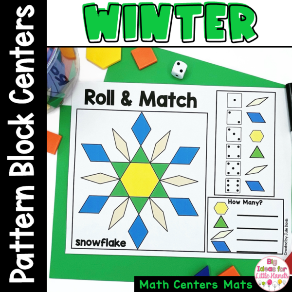 Kindergarten Winter Math Games | January Center Activities | Math ...