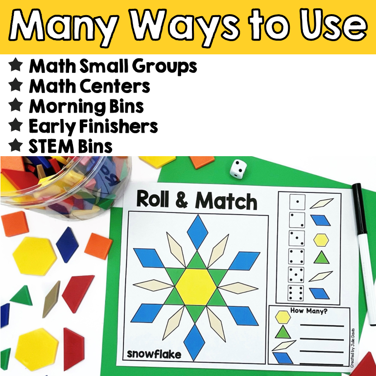 Kindergarten Winter Math Games | January Center Activities | Math ...