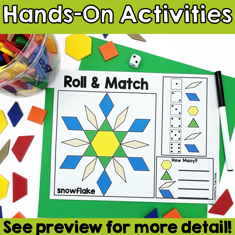 Kindergarten Winter Math Games | January Center Activities | Math ...