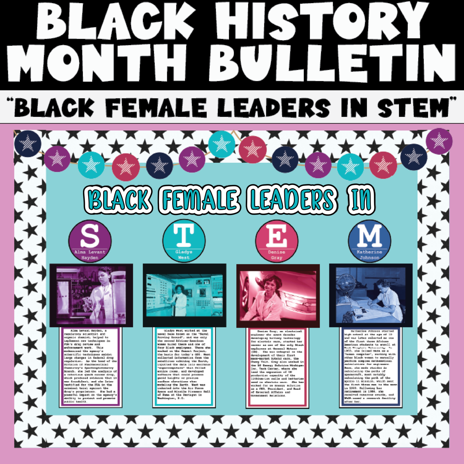 MLK, Martin Luther King, MLK Day, Black History Month, Bulletin Board ...