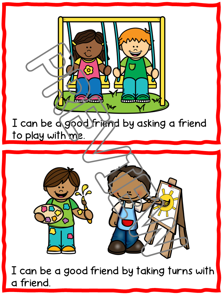 Being a Good Friend Social Skills Story | Made By Teachers