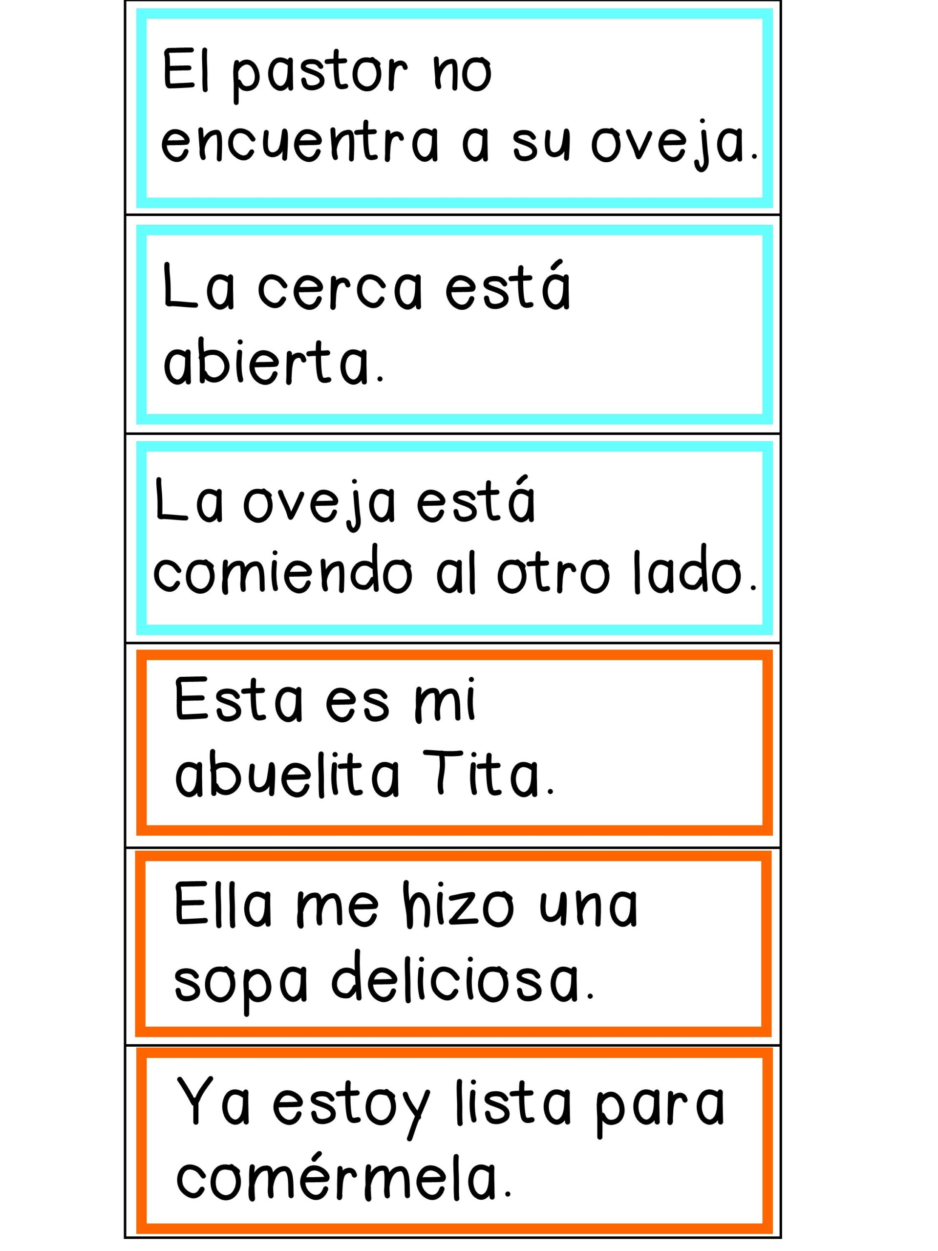 Sequence of Events Task Cards in Spanish | Secuencia de Eventos ...