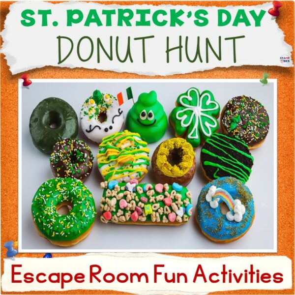 St. Patrick's Day Escape Room Activities - Scavenger Hunt Game | Made ...