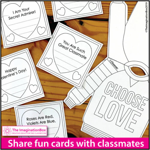 Valentines Day Art and Writing Activity, Make Friendship Cards | Made ...