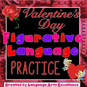 Valentine's Day Figurative Language Worksheet | Made By Teachers