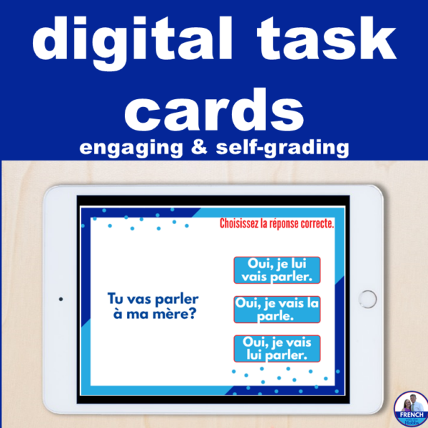 French Direct & Indirect Object Pronouns ACTIVITY BUNDLE le la les lui ...