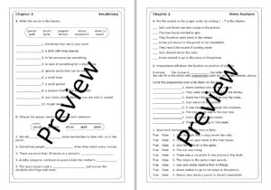 Magic Tree House "Night of the Ninjas" worksheets | Made By Teachers