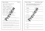 Magic Tree House "Night of the Ninjas" worksheets | Made By Teachers