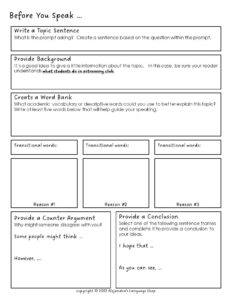 ESL State Language Test Prep Space Themed Activities | Made By Teachers