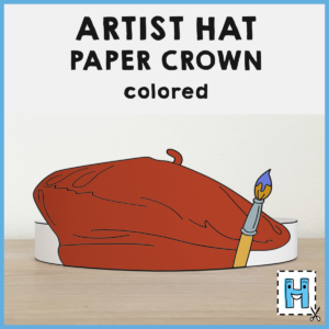 Community Helpers Paper Hats Career Day Printable Paper Headbands Craft ...
