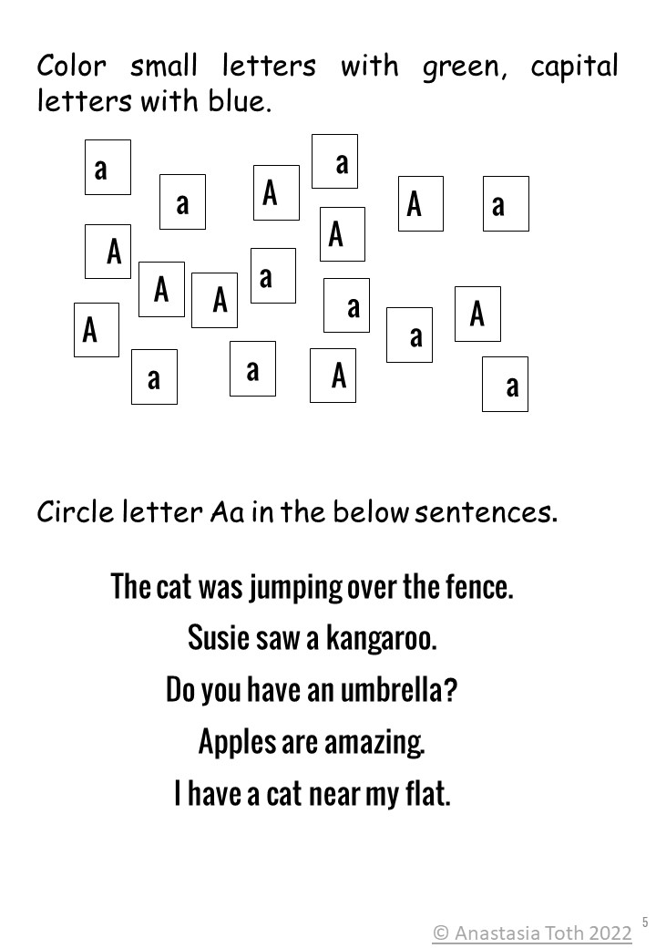 Letter Tracing Alphabet Book Writing Exercises workbook Handwriting ...