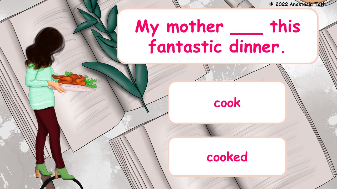 ESL Past Simple interactive game/quiz/test for teens/adults | Made By ...