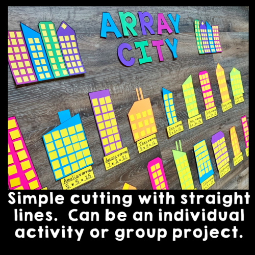 Multiplication Arrays | Array City Math Craft Activities | Made By Teachers