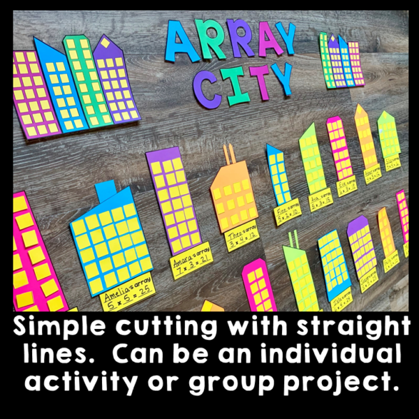 Multiplication Arrays | Array City Math Craft Activities | Made By Teachers
