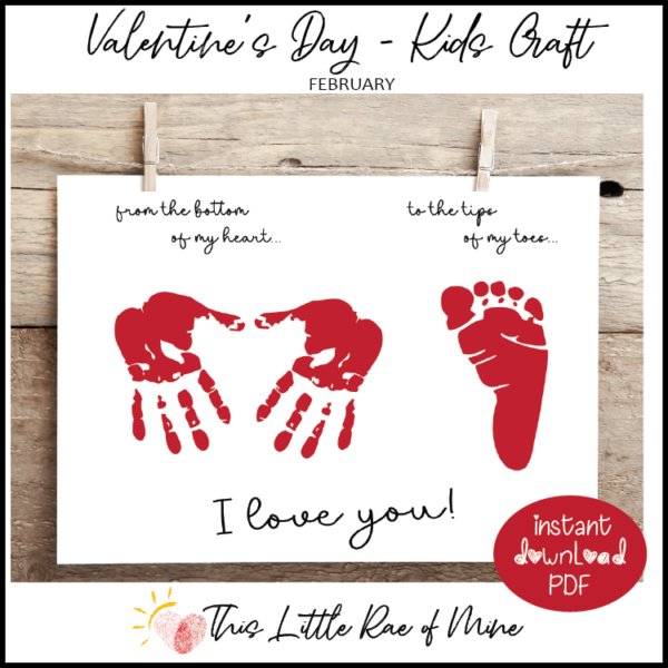 Bottom of my heart tip of my toes - I love you - Valentine's Day ...