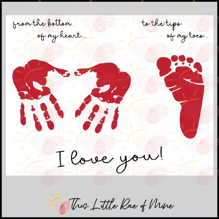 Bottom of my heart tip of my toes - I love you - Valentine's Day ...